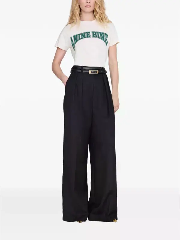 ANINE BING Shelley T-shirt Ecru