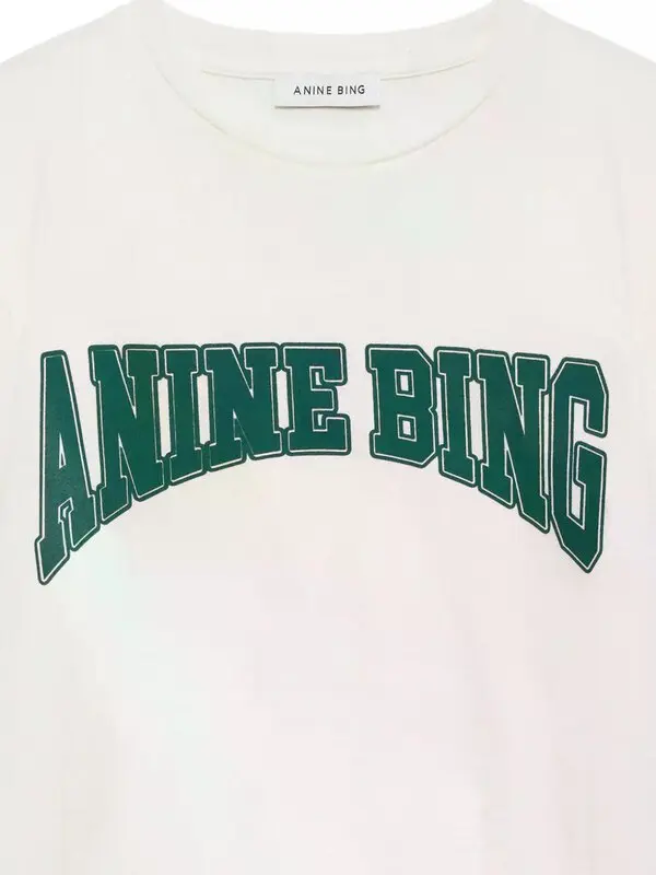 ANINE BING Shelley T-shirt Ecru
