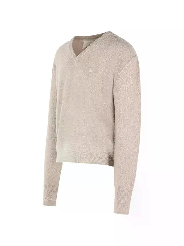 ERL V-neck Logo-embroidered Sweater