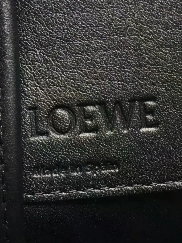 Loewe 2010-2026 Small Calfskin And Suede Hammock Bag Satchel - Grey