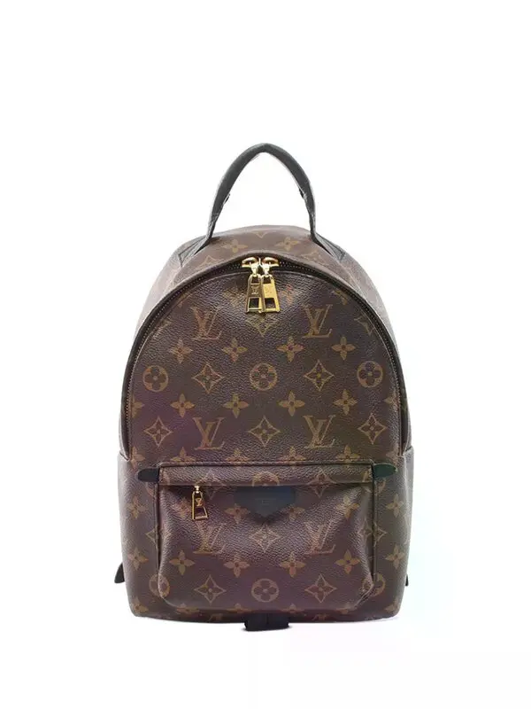LOUIS VUITTON 2018 Monogram Palm Springs Pm Backpack
