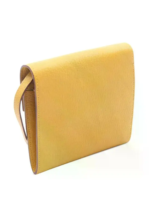 Hermès 2019 Chevre Cinhetic To Go Wallet Crossbody Bag - Yellow