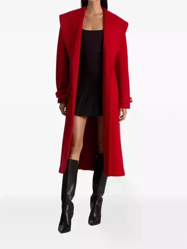Alice + Olivia Drew Shawl-collar Coat