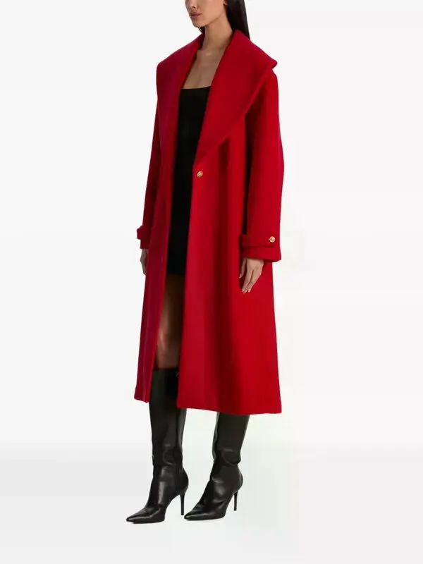 Alice + Olivia Drew Shawl-collar Coat