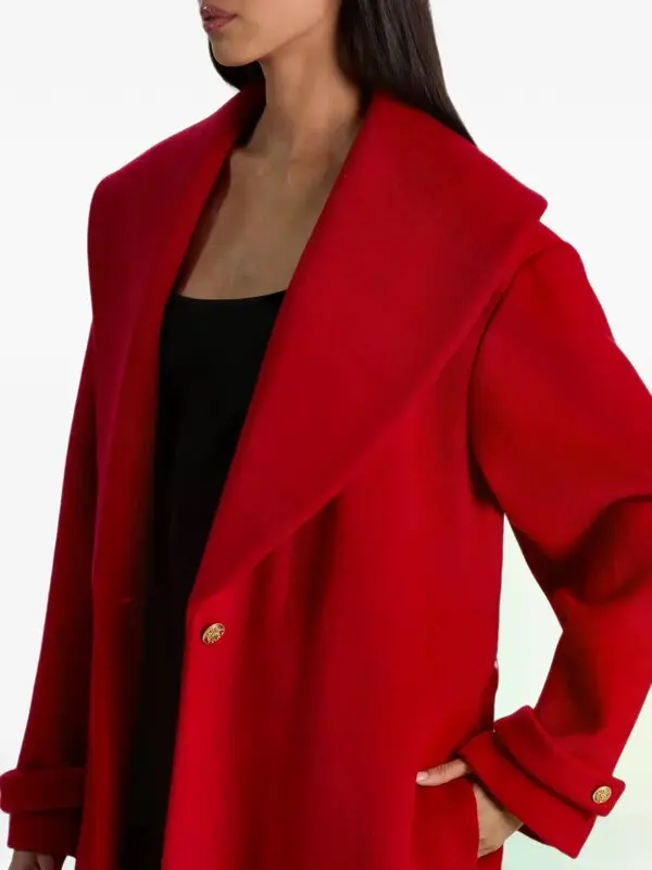 Alice + Olivia Drew Shawl-collar Coat