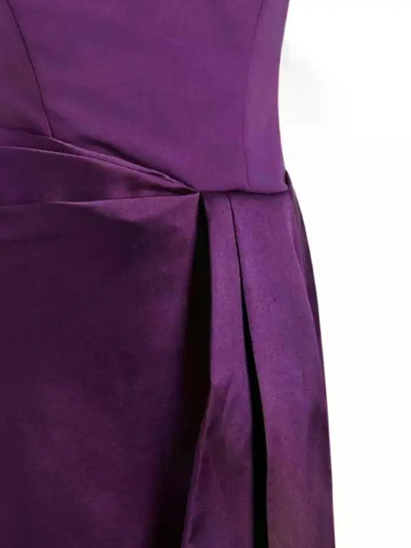 Solace London Seri Strapless Draped Maxi Dress