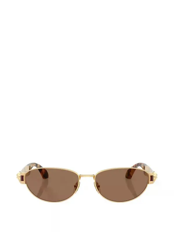 Versace Greca Medusa Cat-eye Sunglasses - Gold