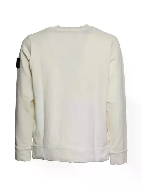 Stone Island Logo-patch Silk Sweater