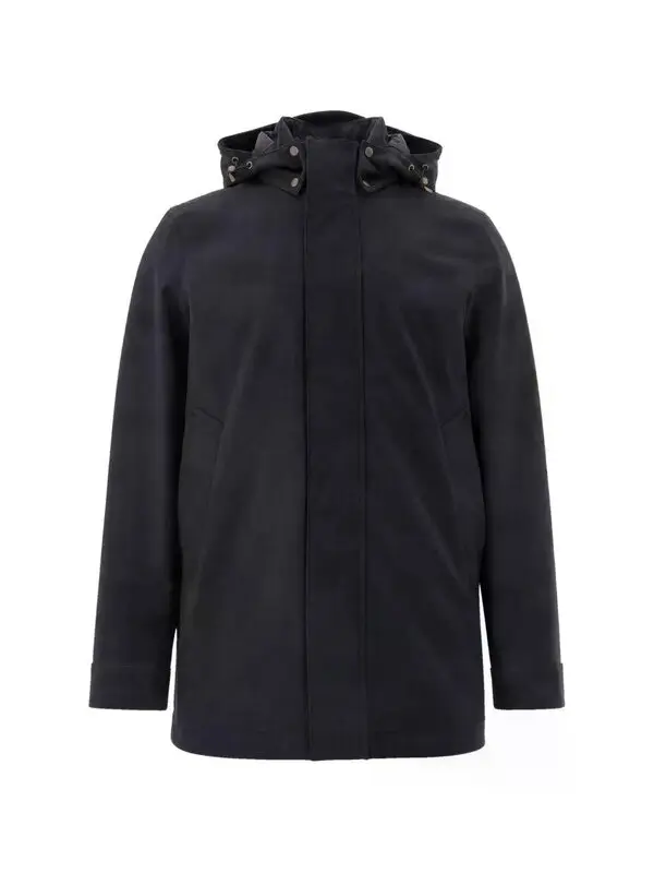 Woolrich Hooded Concealed-fastening Jacket