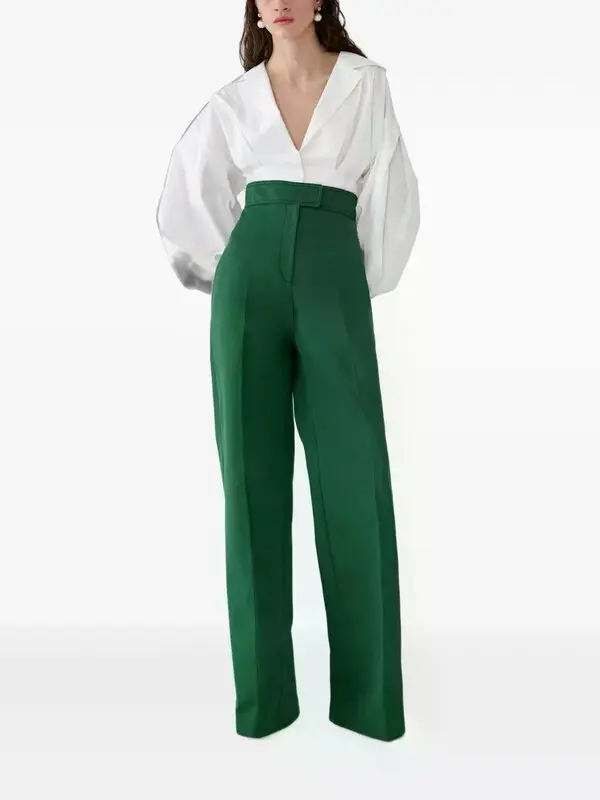 Carolina Herrera Diane Wide-leg Trousers