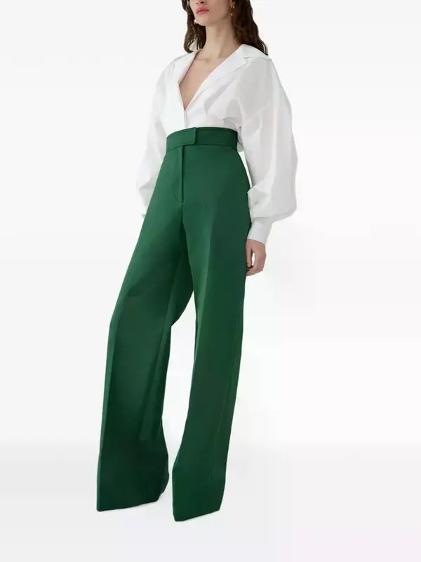 Carolina Herrera Diane Wide-leg Trousers