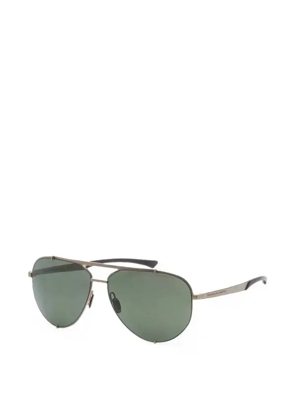 Porsche Design Pilot-frame Sunglasses - Silver