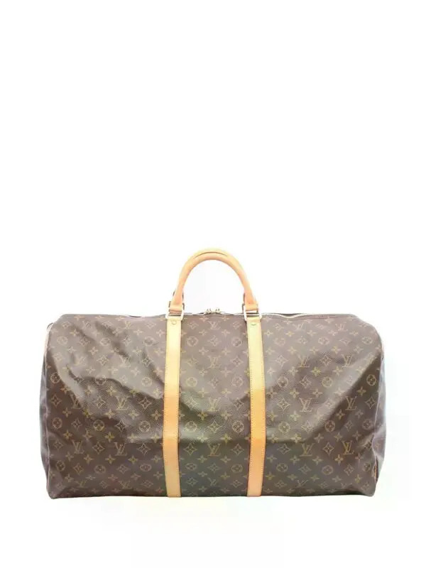LOUIS VUITTON 2003 Monogram Keepall 60 Travel Bag