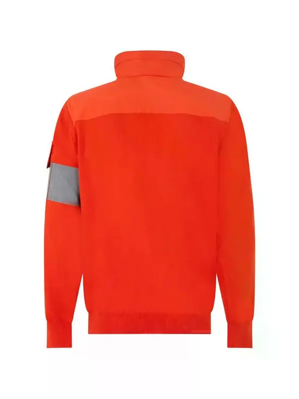 Paul & Shark Quarter-zip Panelled Sweater