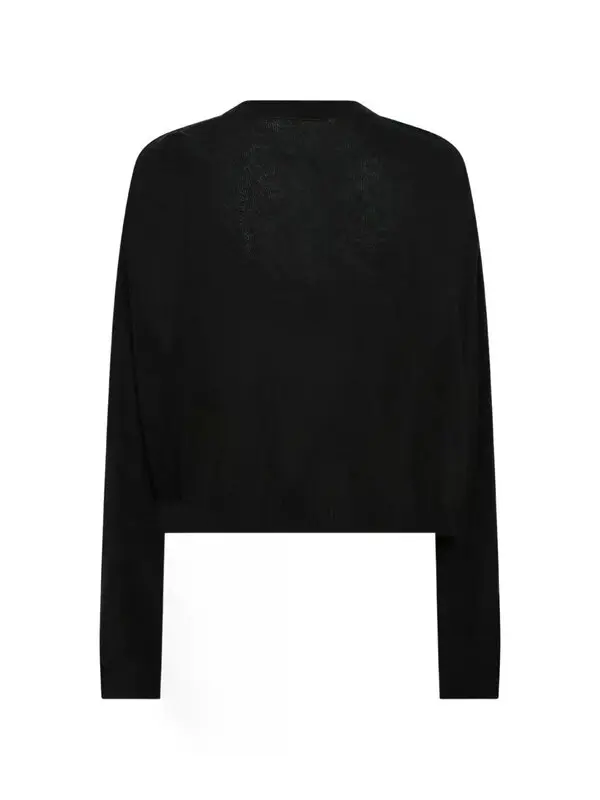 Y’s Patch-pocket Knitted Cardigan