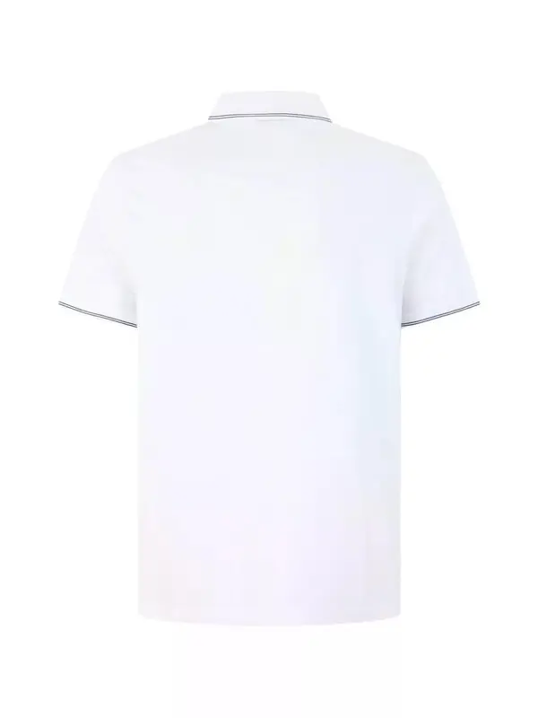 Paul & Shark Logo-patch Tipped Polo Shirt