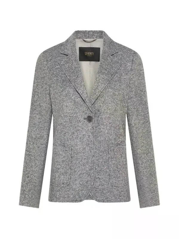 Seventy Mélange Single-breasted Blazer