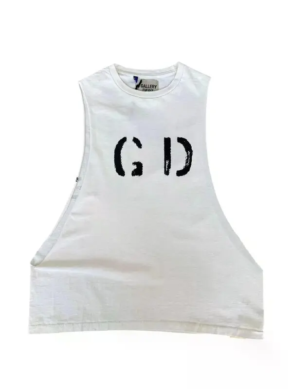 GALLERY DEPT. French Logo-print Tank Top - White