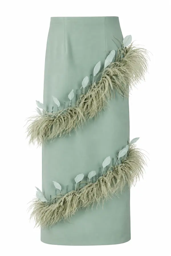 Azeeza Josephine Cdc Skirt - Mint