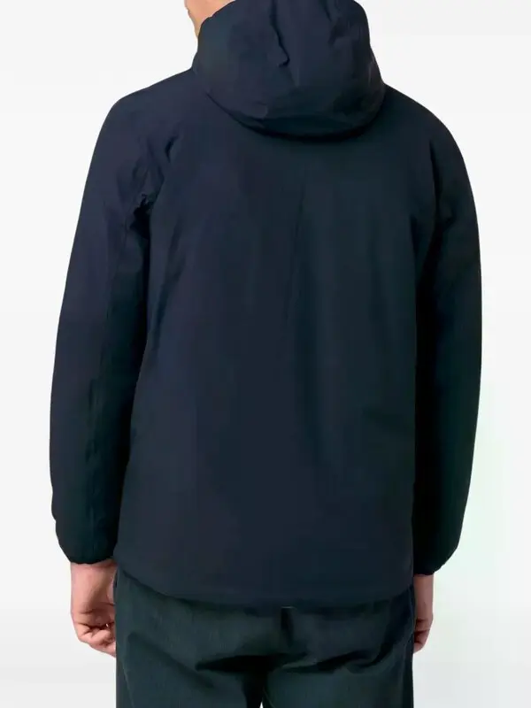 K-WAY Jack St Warm Reversible Hooded Coat - Blue