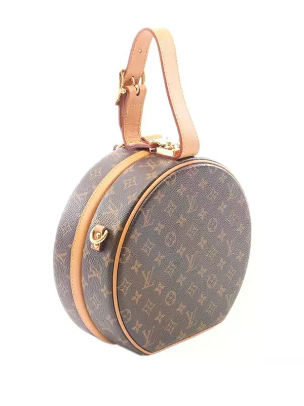 LOUIS VUITTON 2018 Monogram Petite Boite Chapeau Satchel