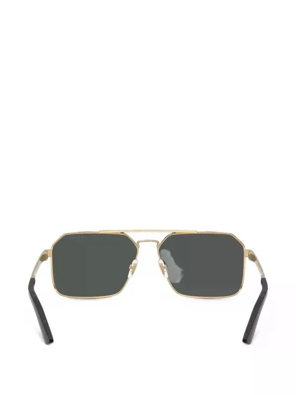 Versace Greca Medusa Rectangular-frame Sunglasses