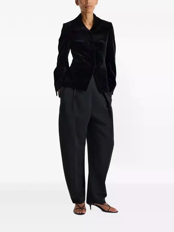RÓHE Fitted Velvet Blazer