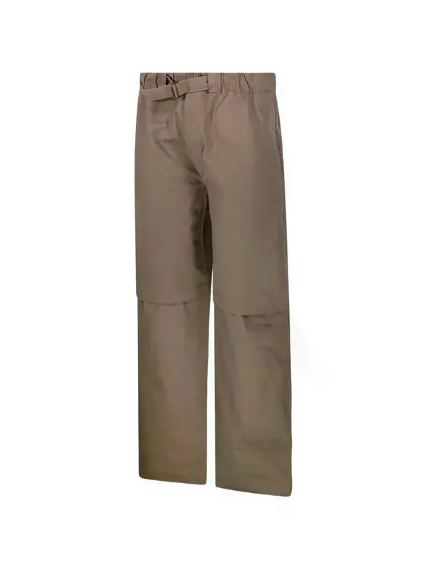DARKPARK Belted Layered-knee Trousers