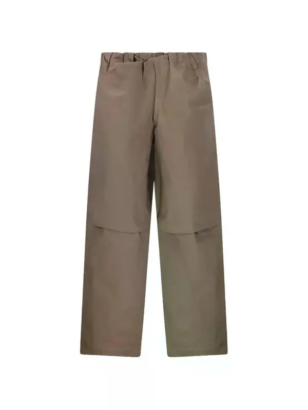 DARKPARK Belted Layered-knee Trousers - Neutrals