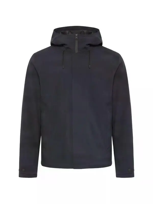 Woolrich Hooded Zip-up Padded Jacket - Blue