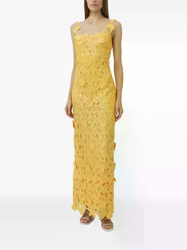Simkhai Marenna Sequin-embroidered Slim-fit Maxi Dress