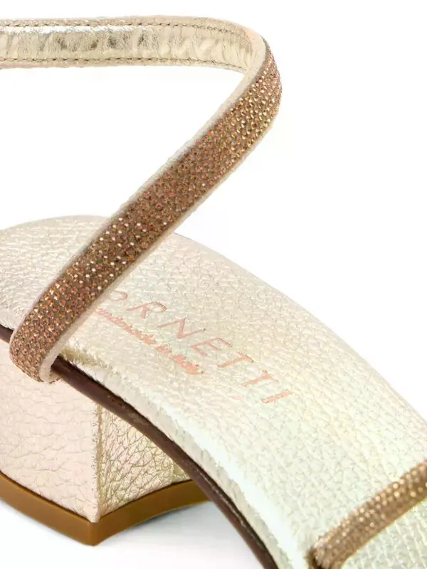 CORNETTI Martina Franca Crystal-embellished Sandals