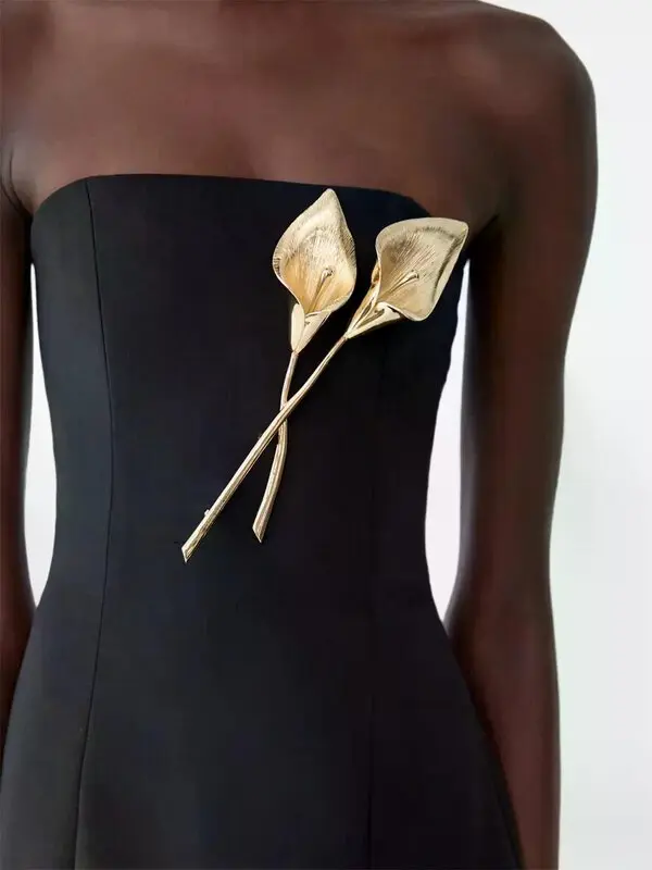 Carolina Herrera Calla Lily Brooch