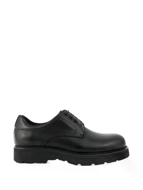 SERGIO MORETTI FIRENZE Lace-up Leather Derby Shoes