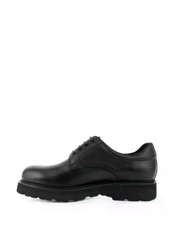 SERGIO MORETTI FIRENZE Lace-up Leather Derby Shoes