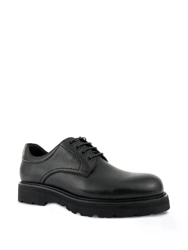 SERGIO MORETTI FIRENZE Lace-up Leather Derby Shoes