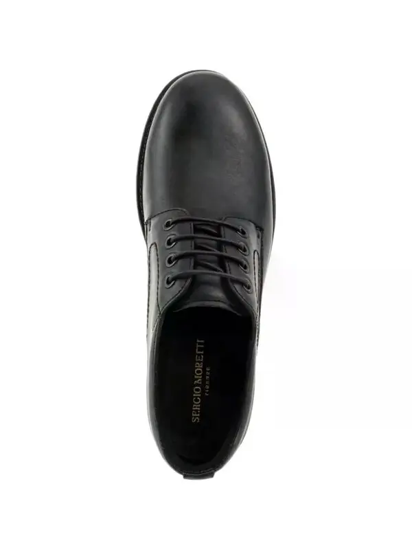 SERGIO MORETTI FIRENZE Lace-up Leather Derby Shoes
