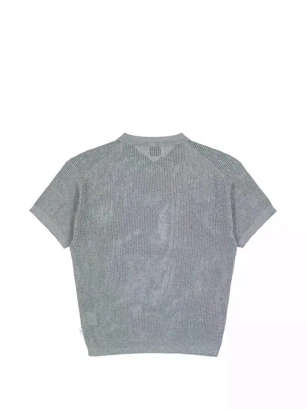 WTAPS Mesh-knit Polo T-shirt