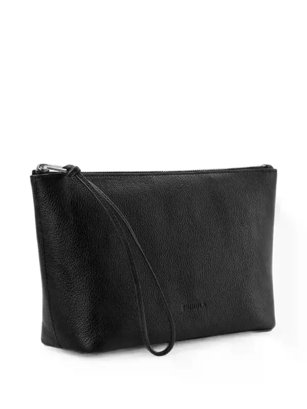 Shinola Small Pebbled Leather Cosmetic Case