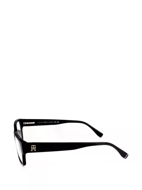 Tommy Hilfiger Rectangle-frame Glasses - Black