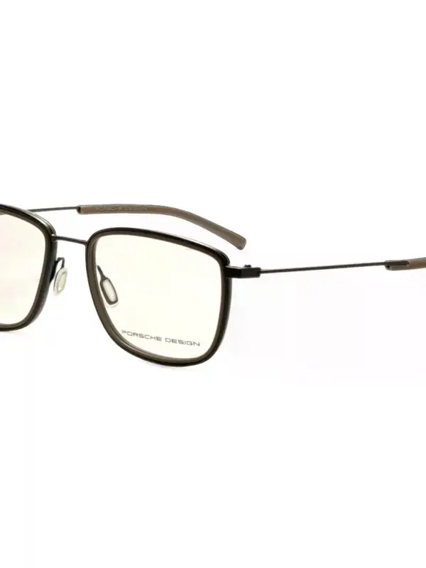 Porsche Design Rectangle-frame Glasses
