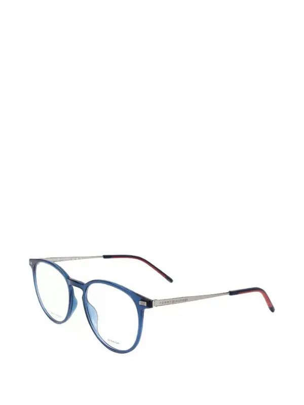 Tommy Hilfiger Round-frame Glasses - Blue