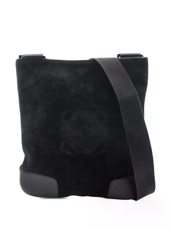 Loewe 2000-2026 Suede Anagram Crossbody Bag