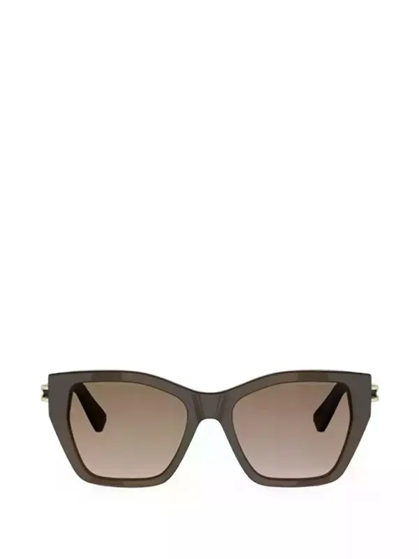 BVLGARI Geometric-frame Sunglasses