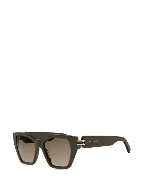 BVLGARI Geometric-frame Sunglasses