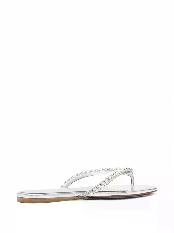 Amina Muaddi Gigi Crystal-embellished Sandals