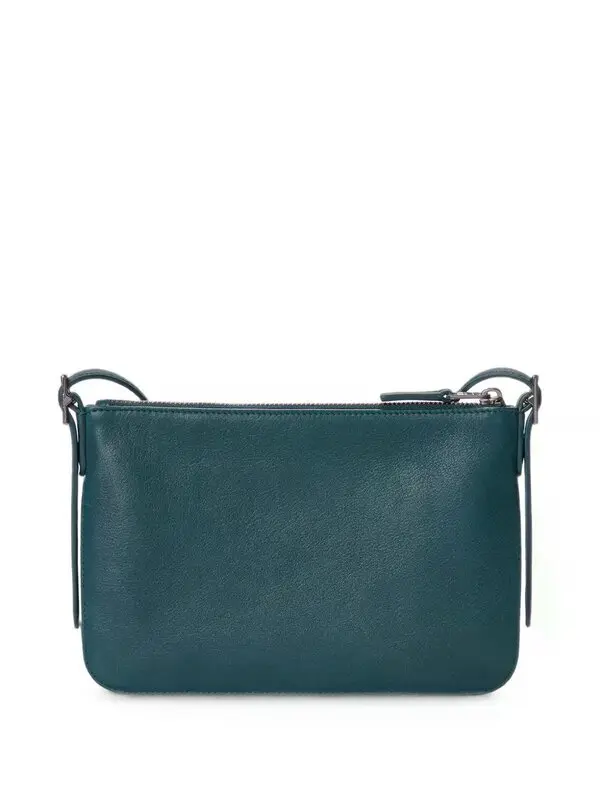 Shinola Small Bixby Leather Cross Body Bag - Green