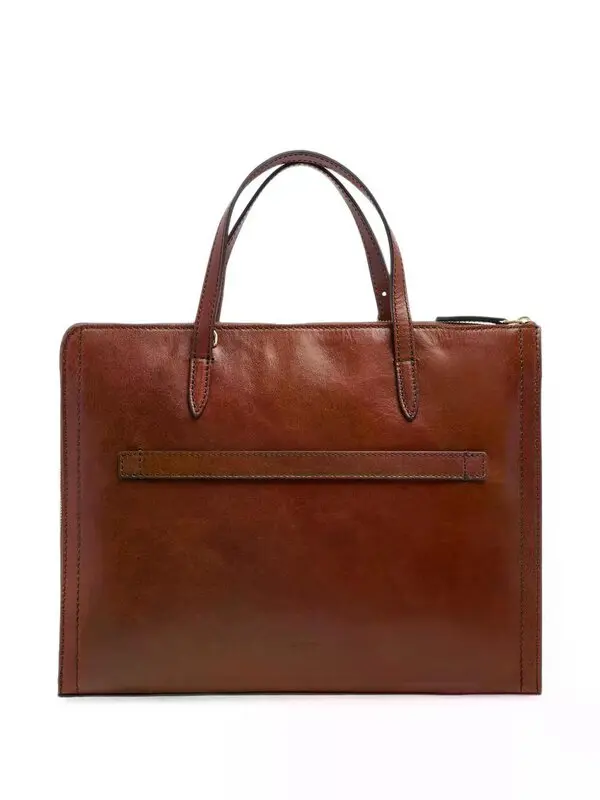 THE BRIDGE Monica Logo-plaque Laptop Bag