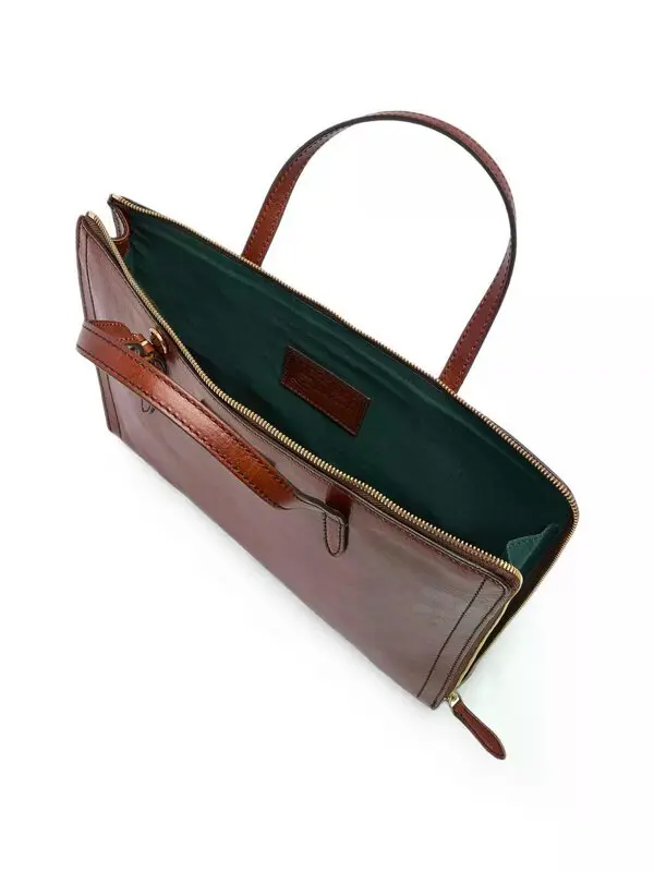 THE BRIDGE Monica Logo-plaque Laptop Bag