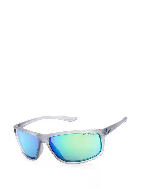 Nike Adrenaline Rectangle-frame Sunglasses - Grey